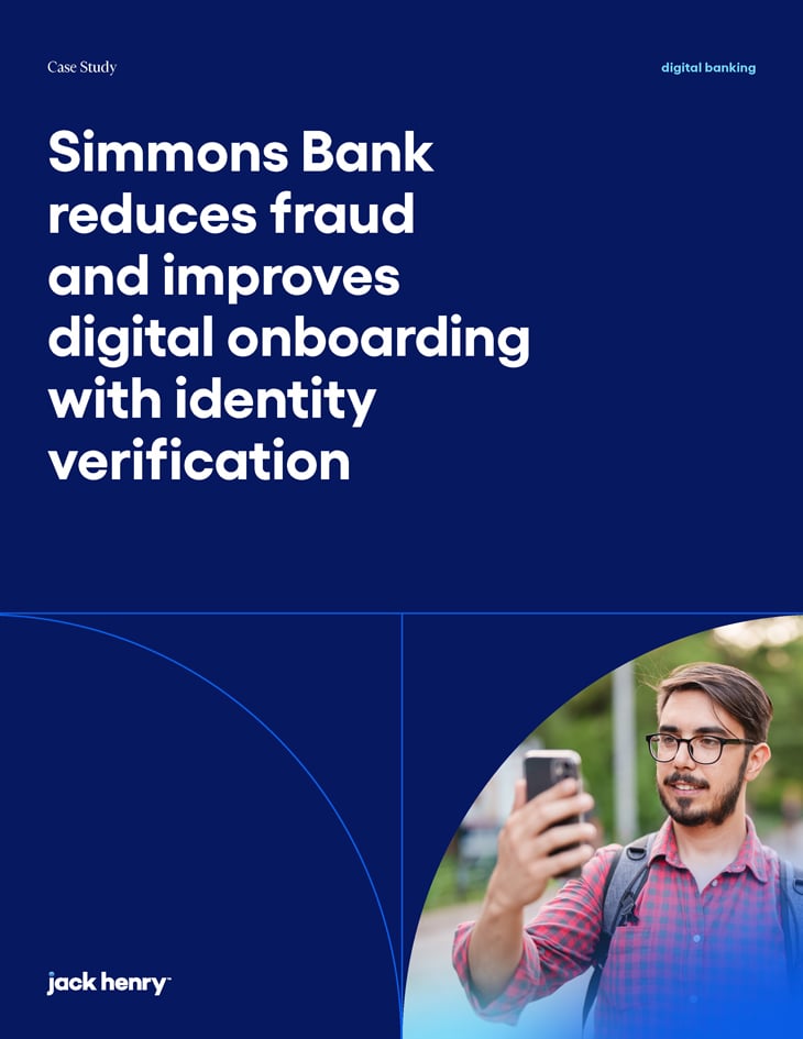 Simmons Bank Reduces Fraud and Improves Digital Onboarding