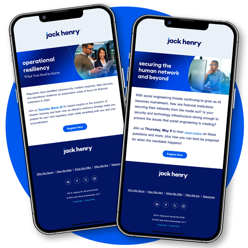 Subscribe | Cybersecurity Webinar Series | Jack Henry Subscribe | Cybersecurity Webinar Series | Jack Henry